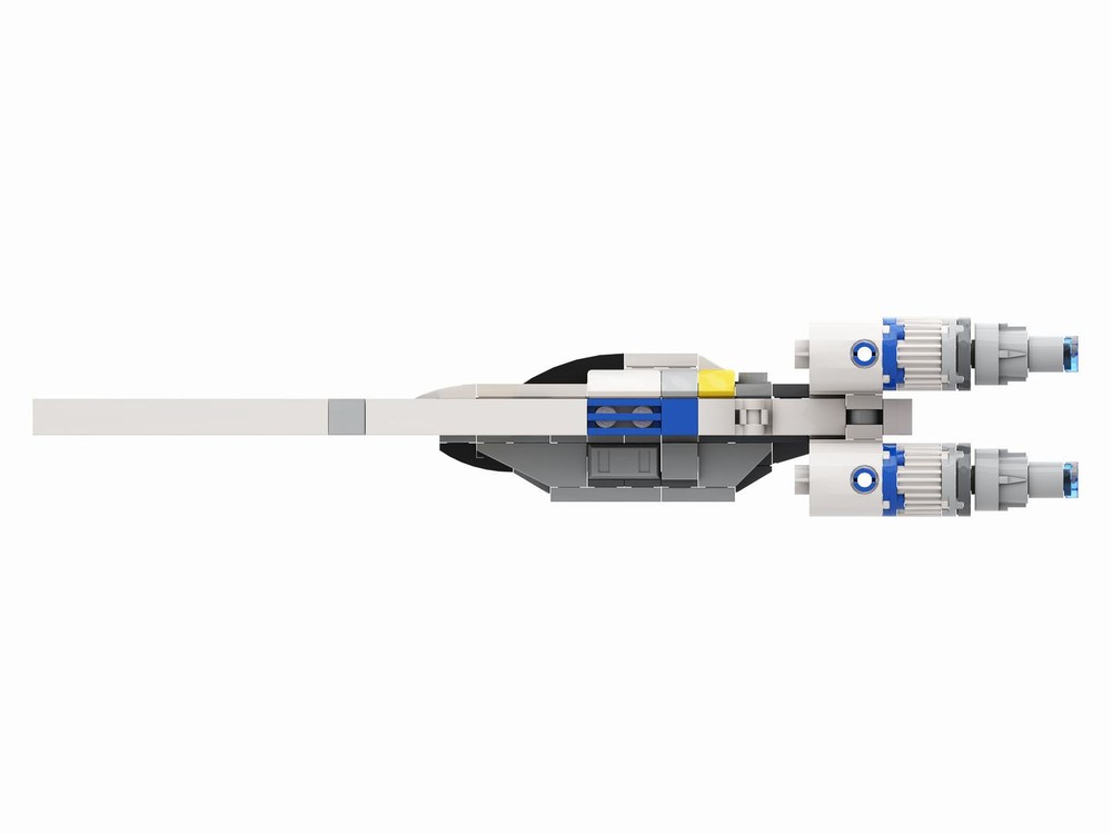 Lego Moc U Wing Midi Scale By Yodaskate Rebrickable Build With Lego