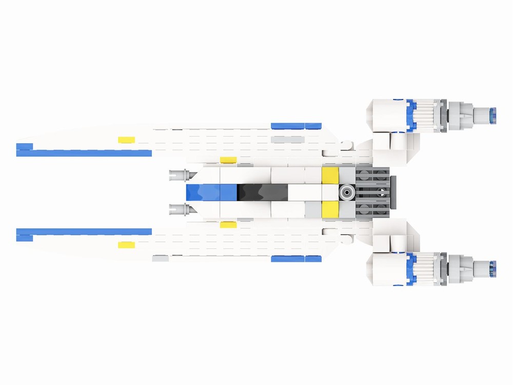 LEGO MOC U Wing Midi Scale by YodaSkate | Rebrickable - Build with LEGO
