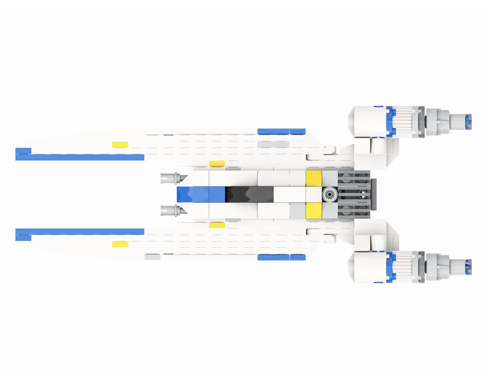 Lego Moc U Wing Midi Scale By Yodaskate Rebrickable Build With Lego