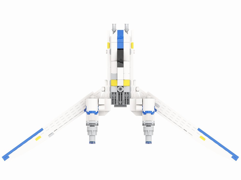 Lego Moc U Wing Midi Scale By Yodaskate Rebrickable Build With Lego