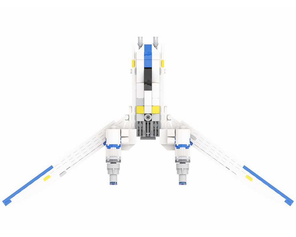 LEGO MOC U Wing Midi Scale by YodaSkate | Rebrickable - Build with LEGO