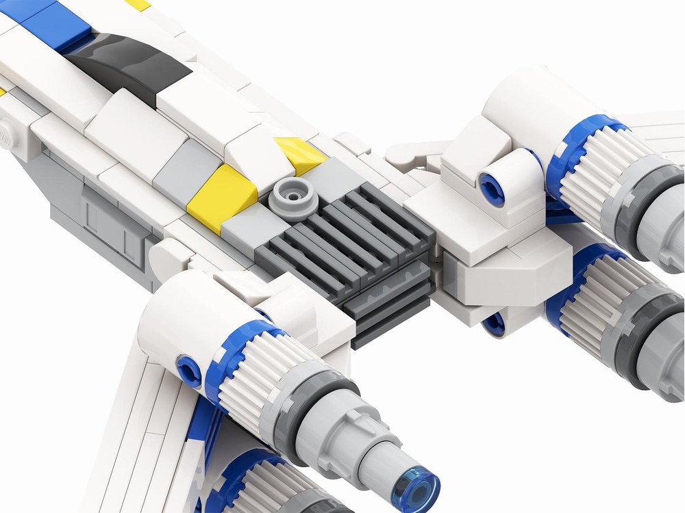 LEGO MOC U Wing Midi Scale by YodaSkate | Rebrickable - Build with LEGO