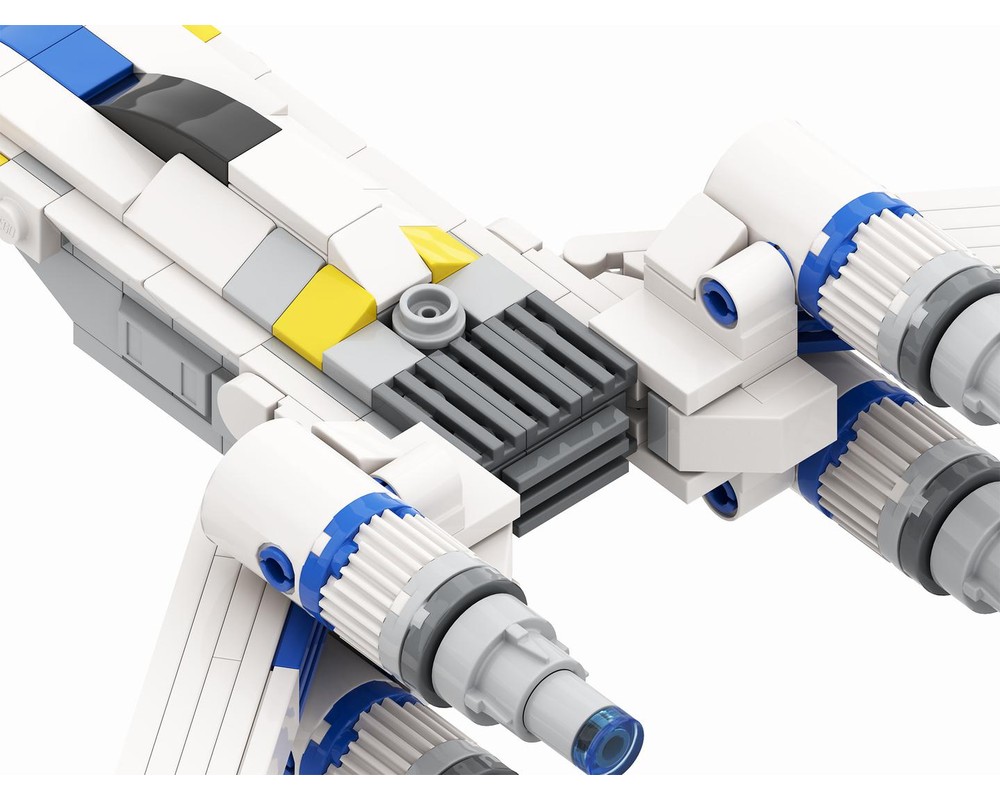 Lego Moc U Wing Midi Scale By Yodaskate Rebrickable Build With Lego