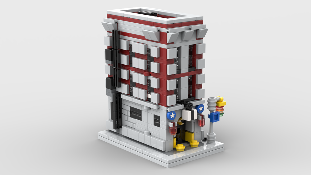 LEGO MOC Mini 75827 Ghost Busters Firehouse by christromans ...