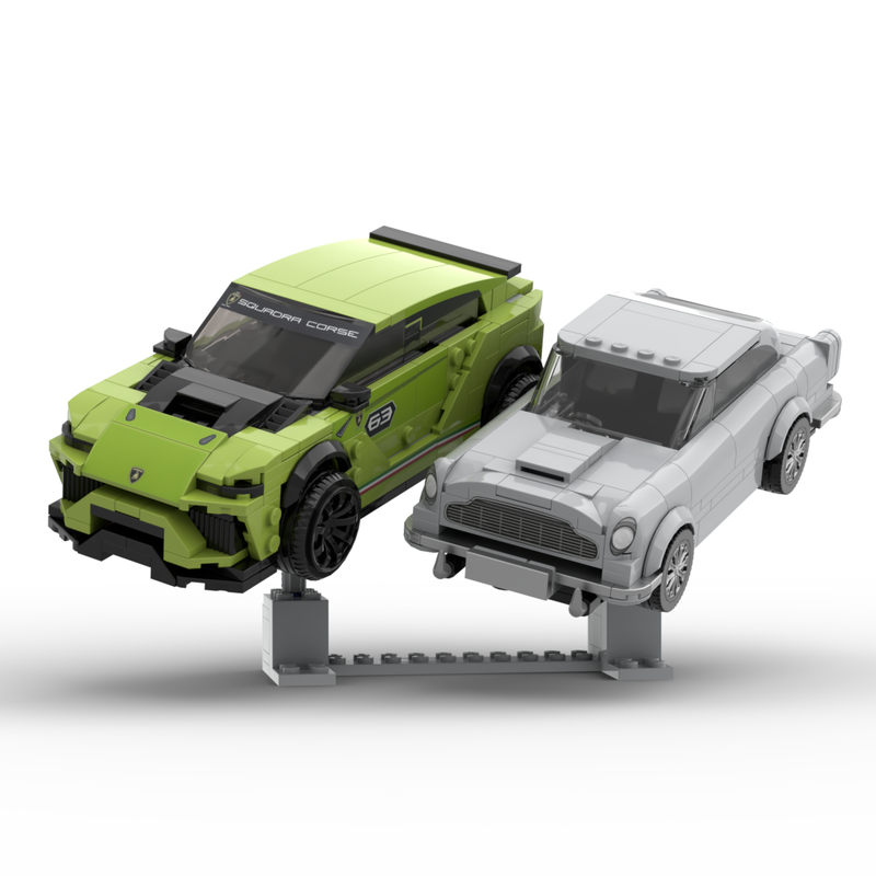 LEGO MOC Speed Champions - Basic Double Display Stand by lemmys_klemme ...