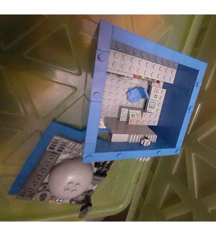 LEGO MOC Neo Classic Space Radar Communications Bunker by cmiddleton ...