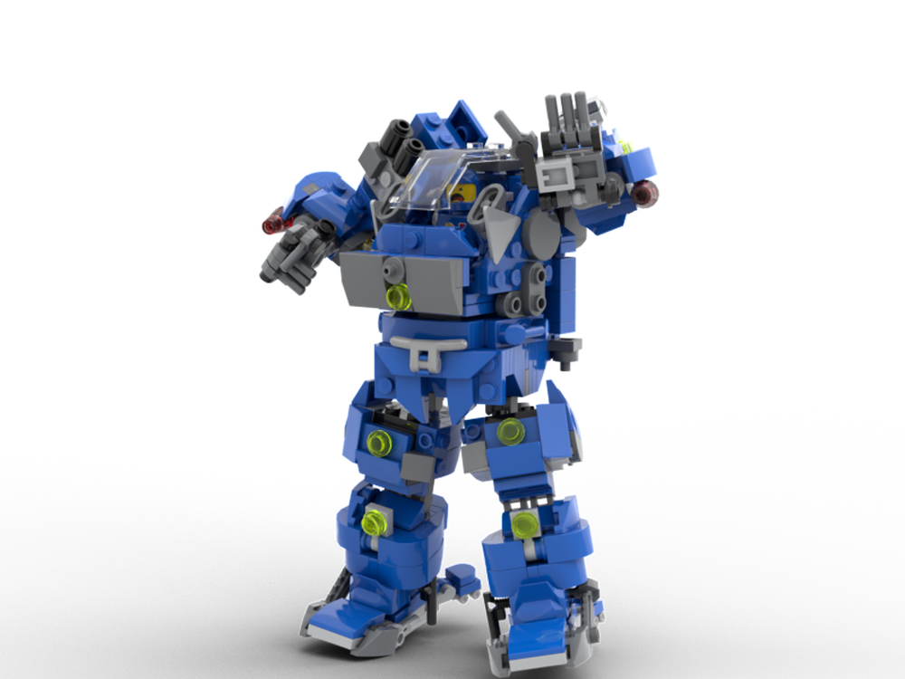 LEGO MOC Neo Classic Space Benny's Battle Mech by cmiddleton ...