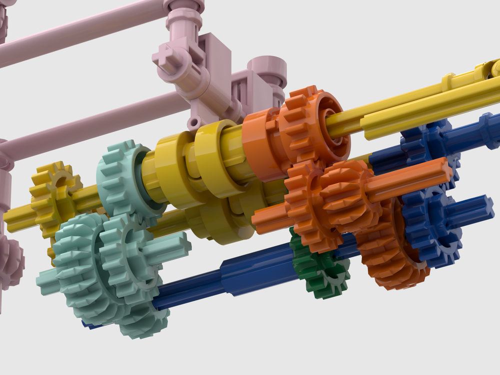 LEGO MOC Concept Steering For Tracked Vehicles by NEM0 | Rebrickable ...