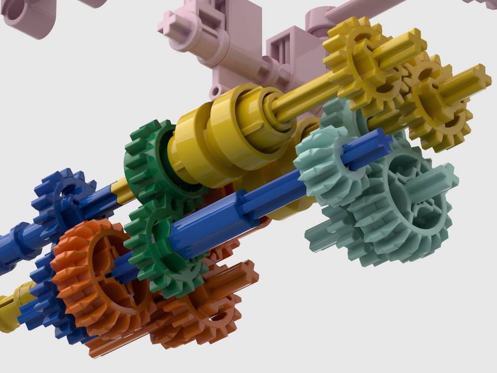 LEGO MOC Concept Steering For Tracked Vehicles by NEM0 | Rebrickable ...