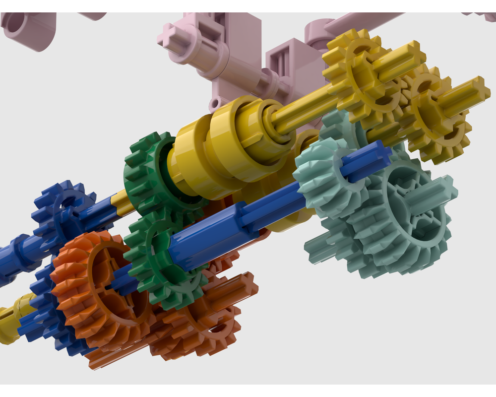 LEGO MOC Concept Steering For Tracked Vehicles by NEM0 | Rebrickable ...