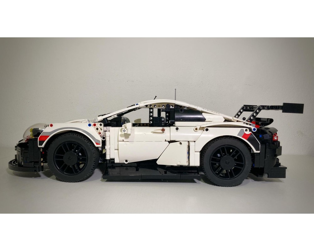 Lego Moc Porsche 911 Rsr Rc Mod By Lego Technic World Rebrickable