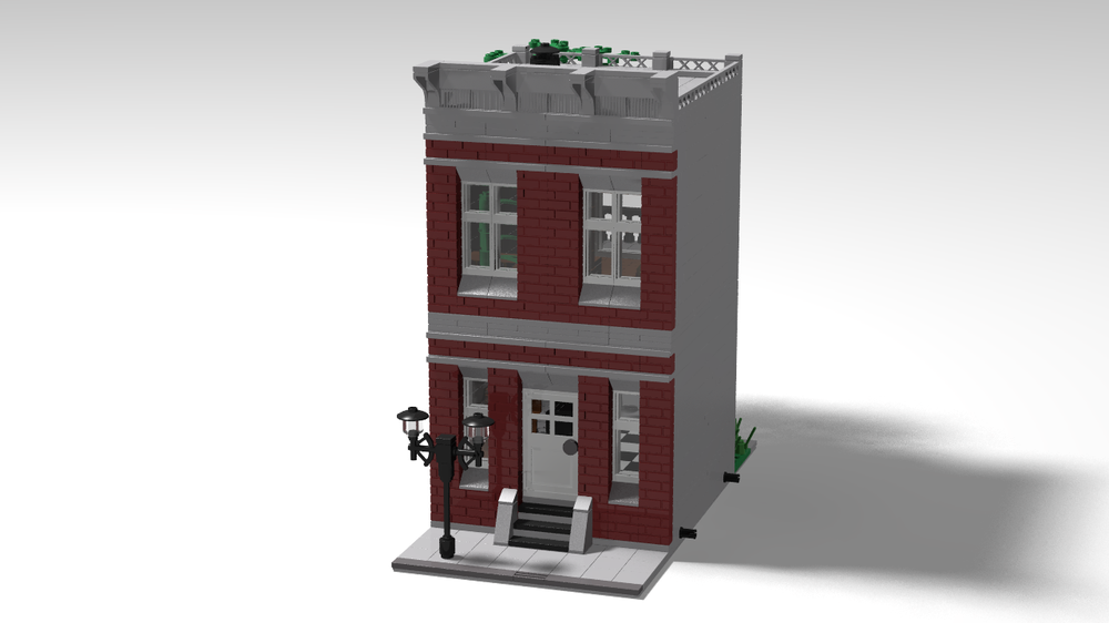 LEGO MOC modular-house-moc249 by rexss12 | Rebrickable - Build with LEGO