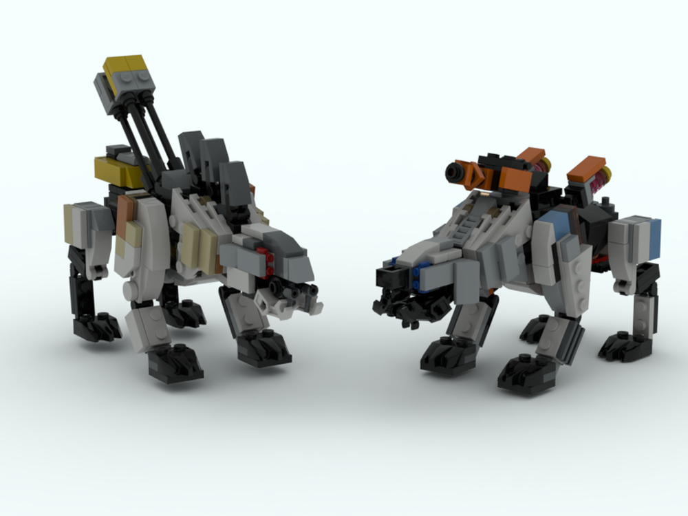 LEGO MOC Sawtooth and Ravager from Horizon Zero Dawn by LegoLordTYM ...