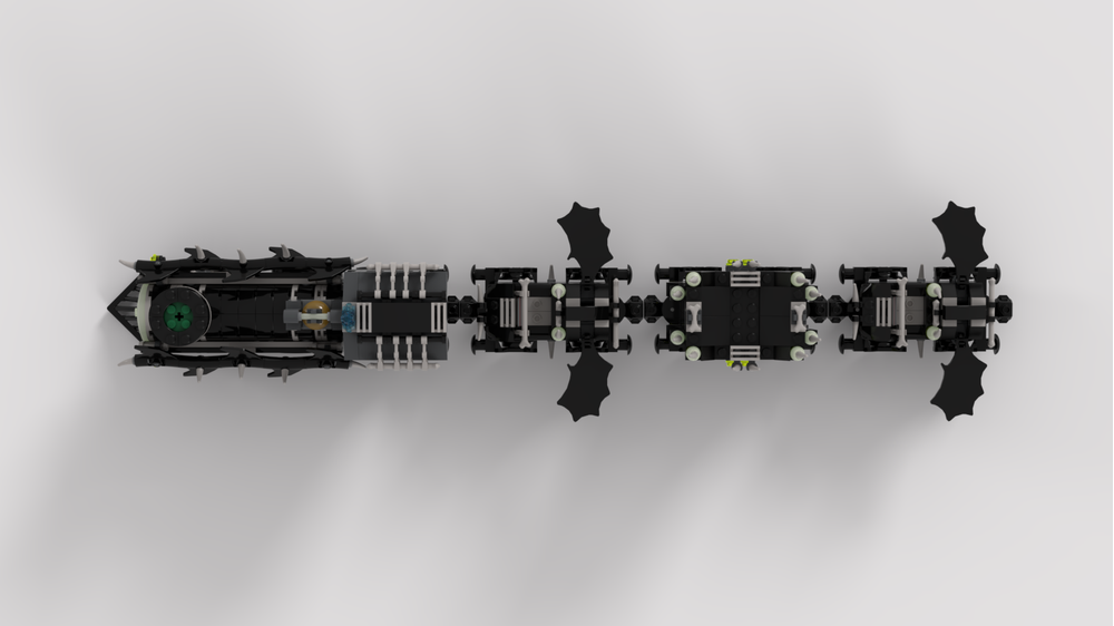 LEGO MOC Ghost Train (Railway Compatible) by arturomoncadatorres ...