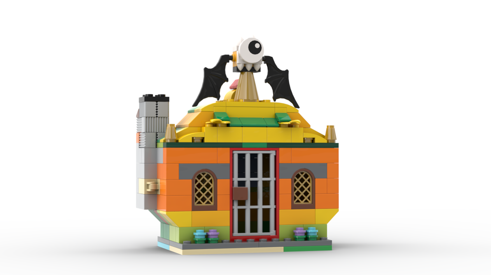 LEGO MOC 11020 Pumpkin house by Lenarex | Rebrickable - Build with LEGO