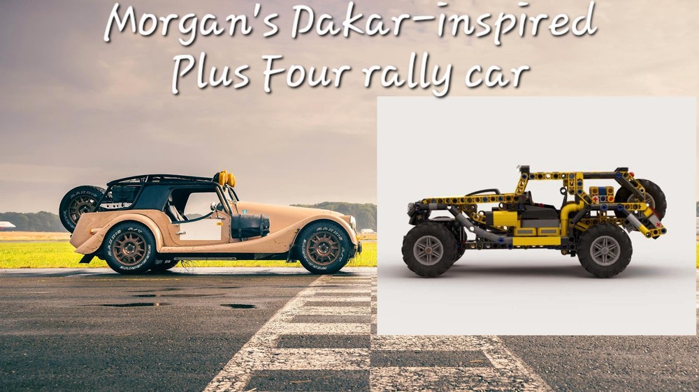 LEGO MOC Morgan's Dakar-inspired Plus Four CX-T by technicstudiodesigns ...