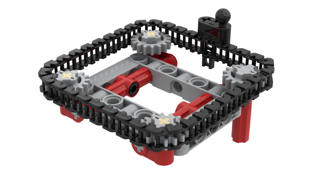 LEGO MOC Square Motion Mechanism #1 by 2in1 | Rebrickable - Build with LEGO