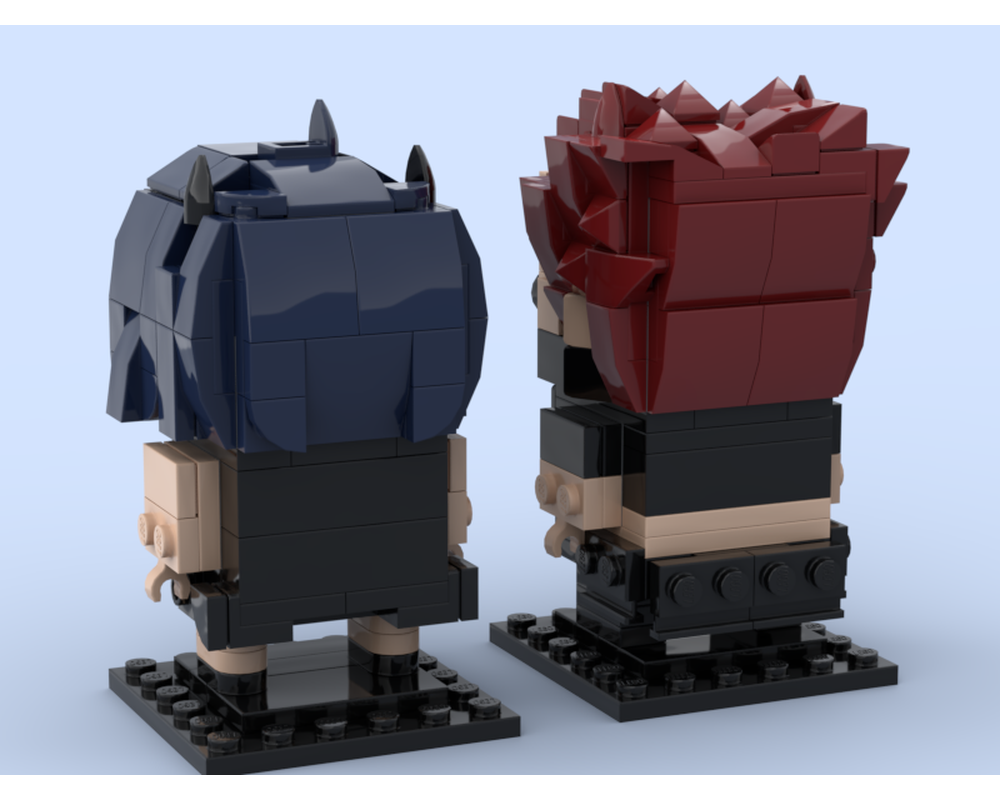 LEGO MOC Zora and Nero - Black Clover BrickHeadz by AnimeBricks4 ...