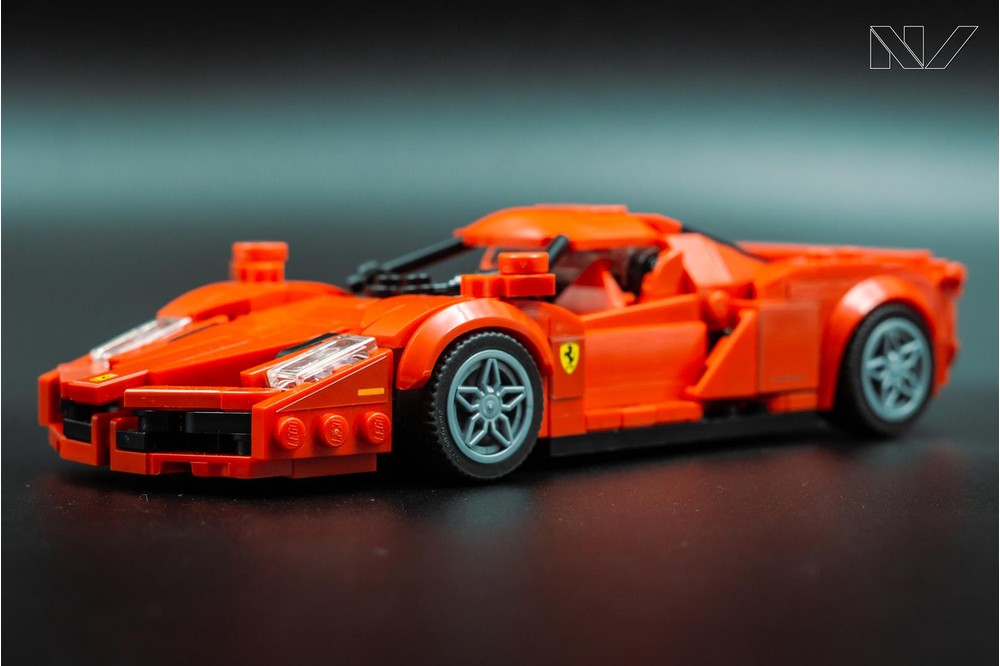 Lego Moc Ferrari Enzo By Nv Carmocs Rebrickable Build With Lego
