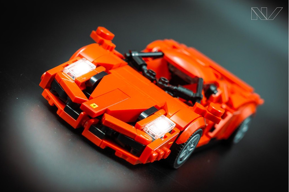 LEGO MOC Ferrari Enzo by NV Carmocs | Rebrickable - Build with LEGO