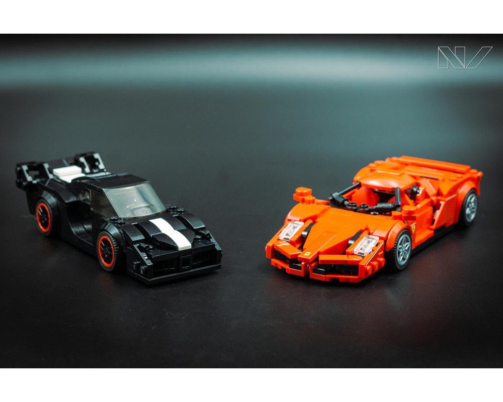 Lego Moc Ferrari Enzo By Nv Carmocs Rebrickable Build With Lego