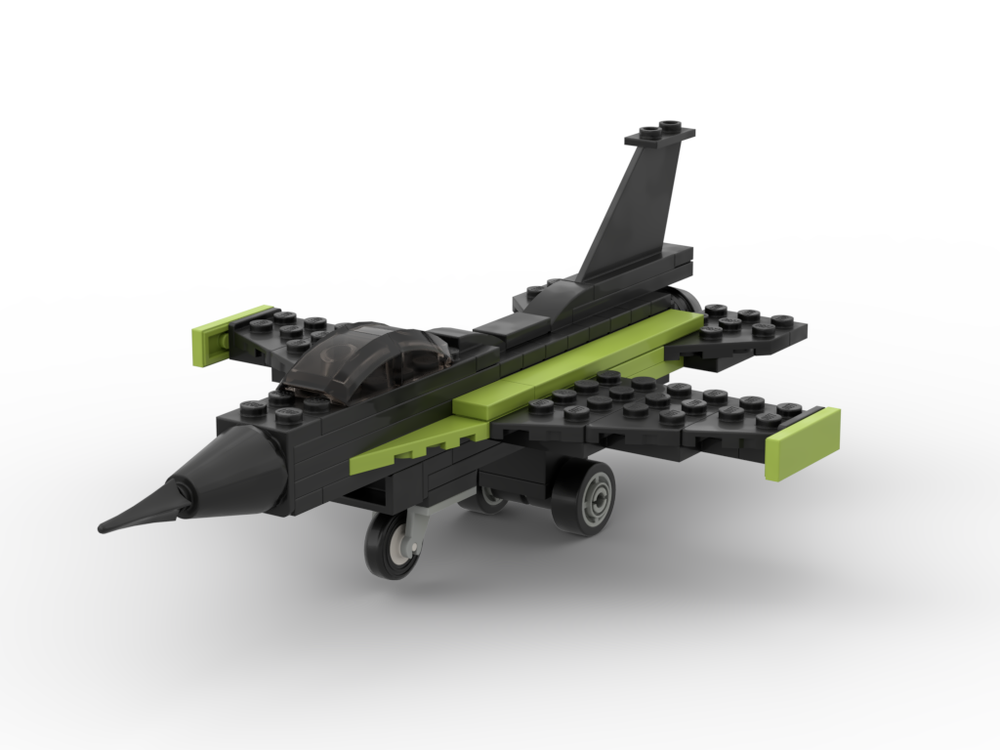 LEGO MOC General Dynamics F-16 Falcon/Viper by Adventurehill1 ...