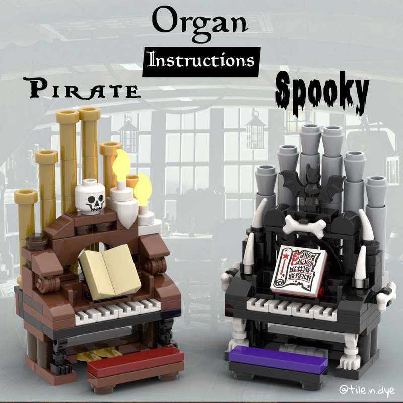 LEGO MOC PIRATE AND SPOOKY ORGAN - LEGO PIRATES HALLOWEEN MOC by ...