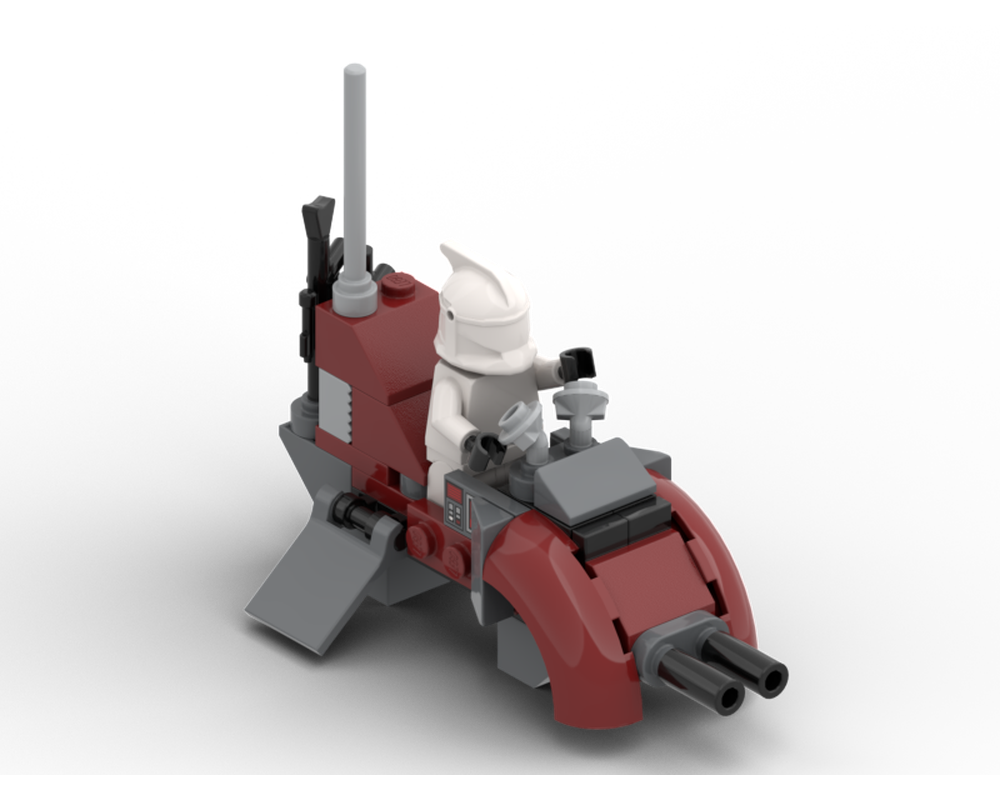 LEGO MOC Clone Command Speeder (40558 Alt) by lixmroth | Rebrickable ...
