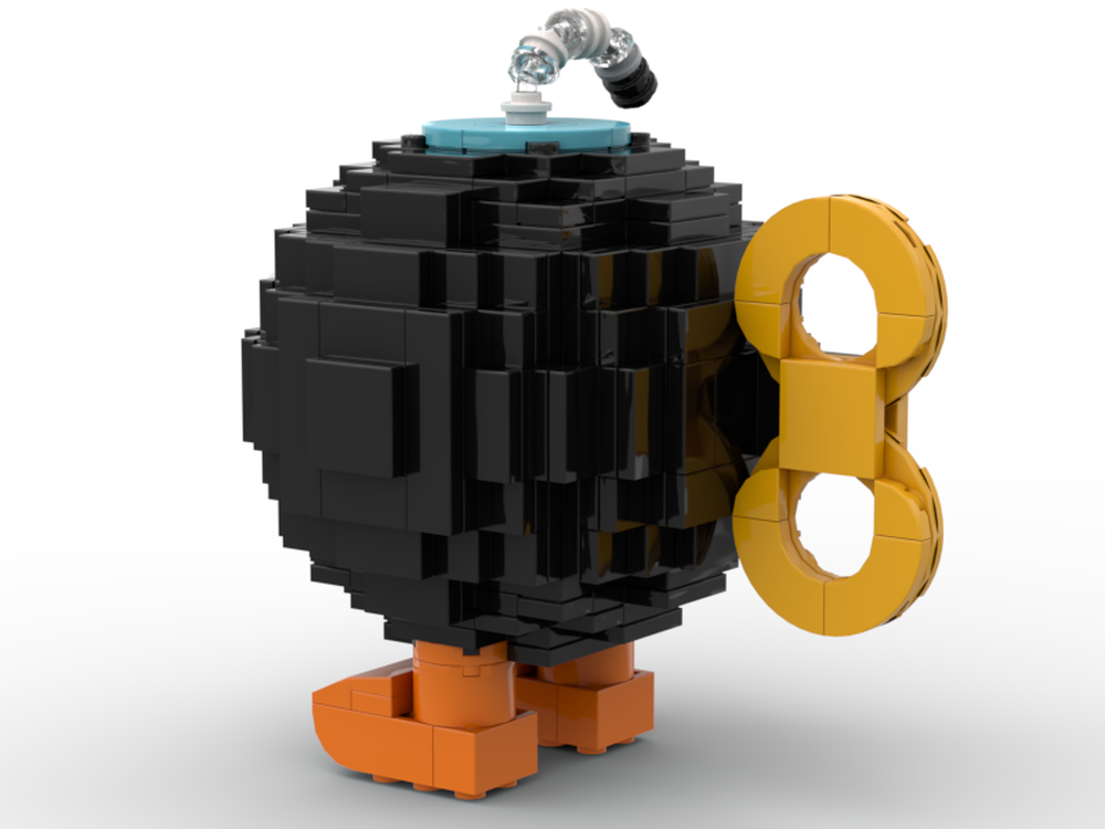 LEGO MOC Mario Bob-Omb by Jedi Plb | Rebrickable - Build with LEGO
