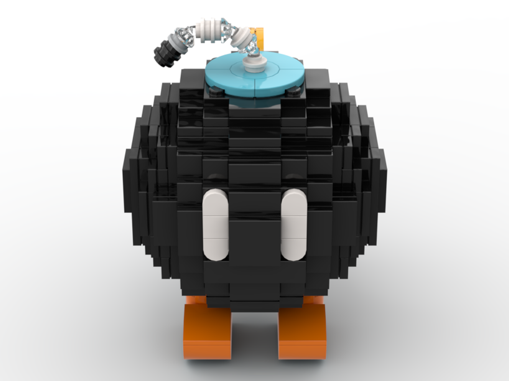 LEGO MOC Mario Bob-Omb by Jedi Plb | Rebrickable - Build with LEGO