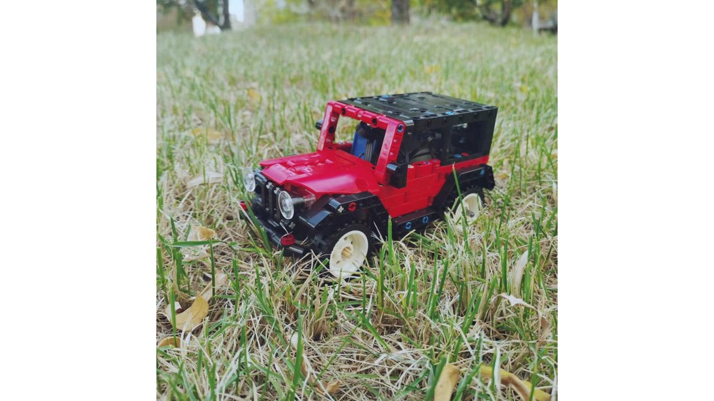 Lego Moc Lego Mini Jeep Wrangler By Tank14 Rebrickable Build With Lego