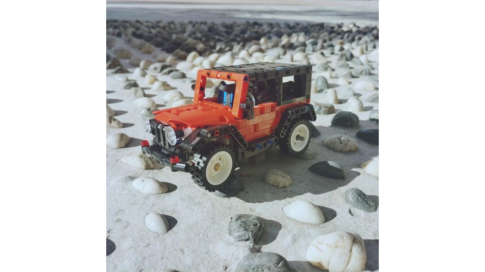 Lego Moc Lego Mini Jeep Wrangler By Tank14 Rebrickable Build With Lego