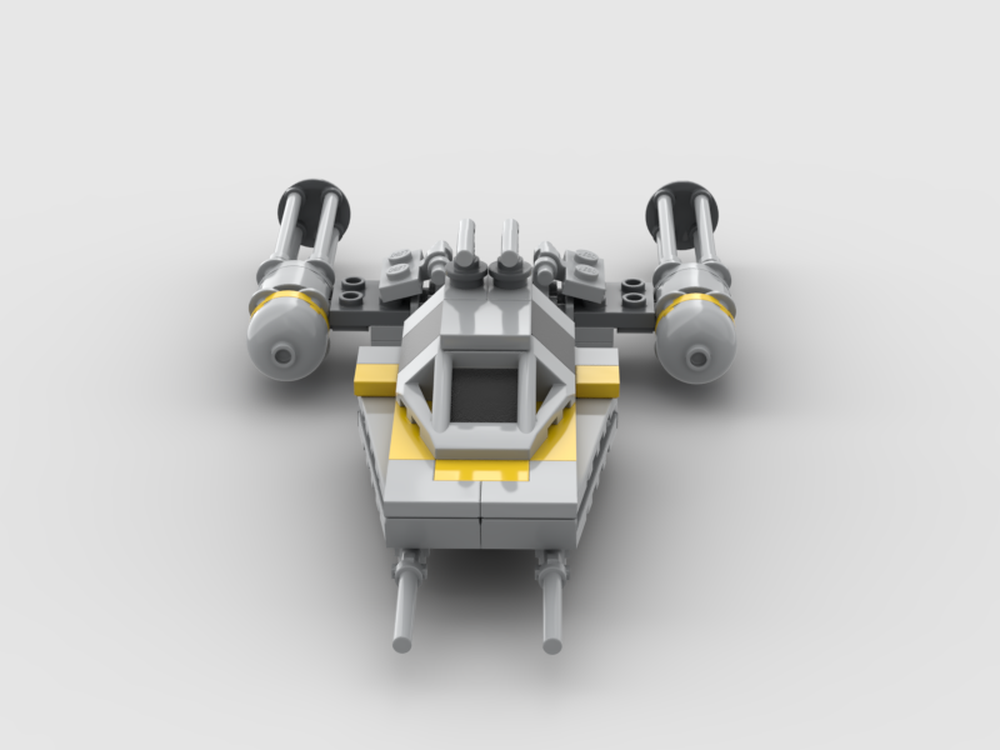 Lego Moc Y Wing Btl By Oldschool Rebrickable Build With Lego
