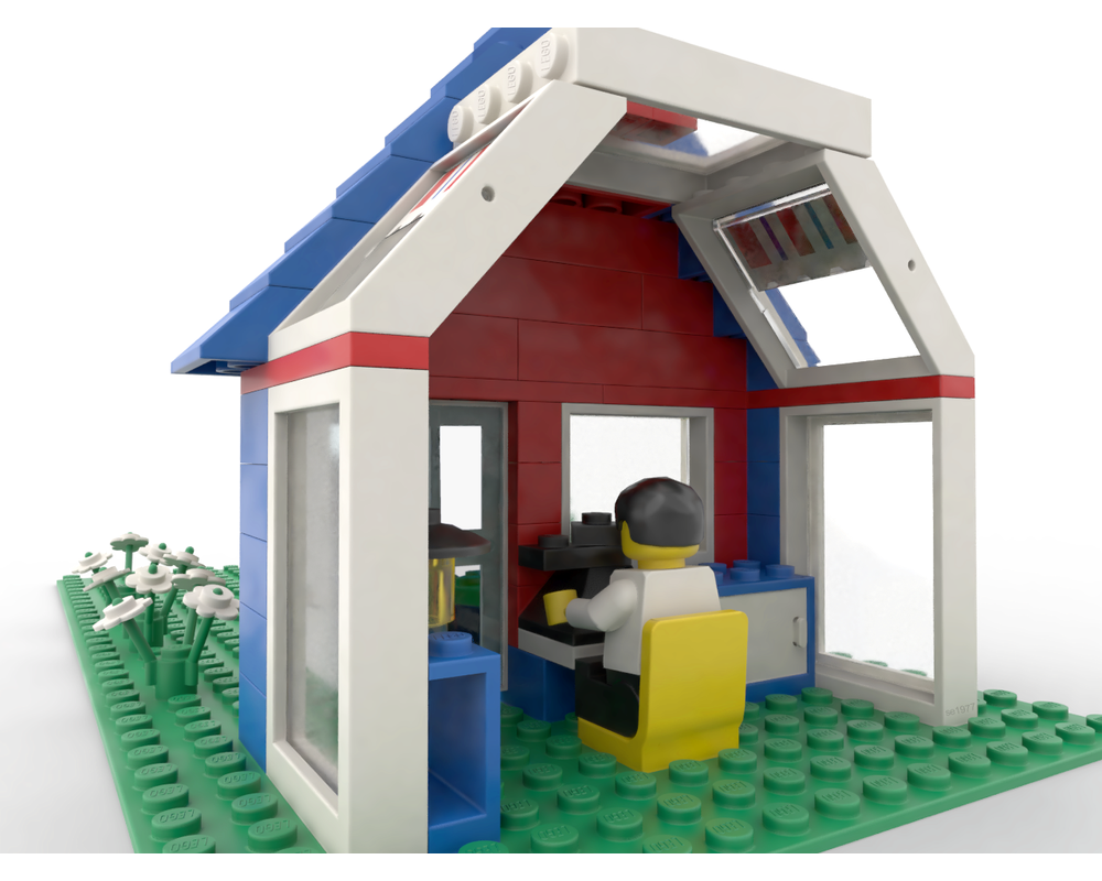 LEGO MOC 6370 Writers retreat by se1977 | Rebrickable - Build with LEGO