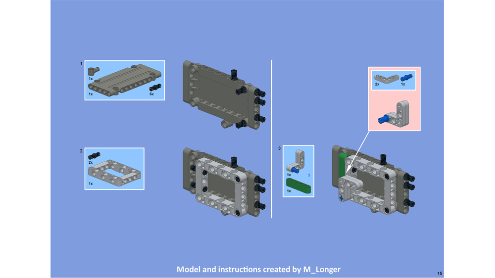 LEGO MOC 42078 Flatbed Trailer by M_longer | Rebrickable - Build with LEGO