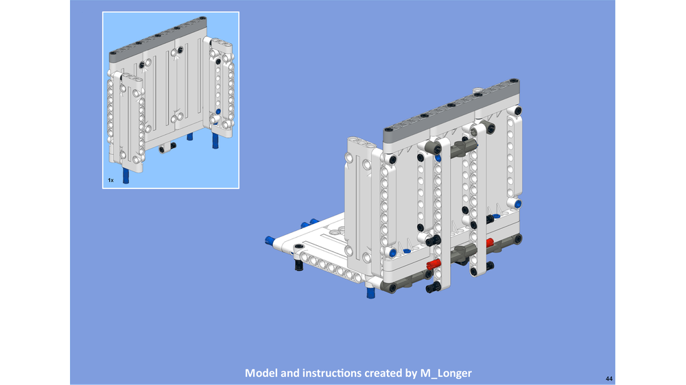 LEGO MOC 42078 Flatbed Trailer by M_longer | Rebrickable - Build with LEGO