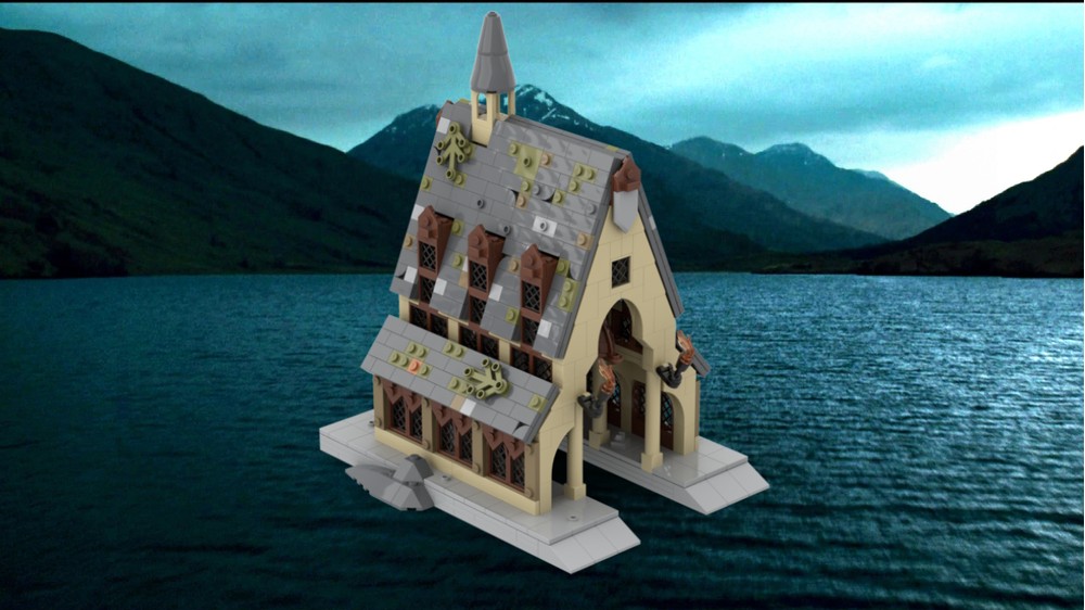 LEGO MOC Magic Castle Boathouse by Brick_Sanchez | Rebrickable - Build ...