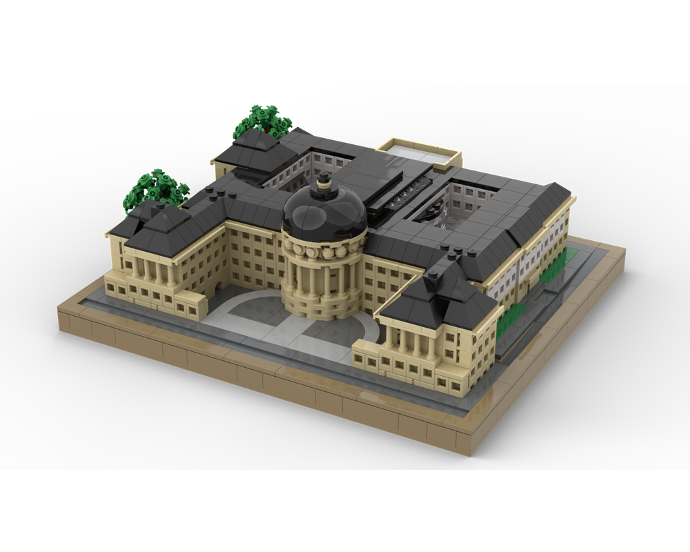 LEGO MOC ETH Zürich by SimBi | Rebrickable - Build with LEGO