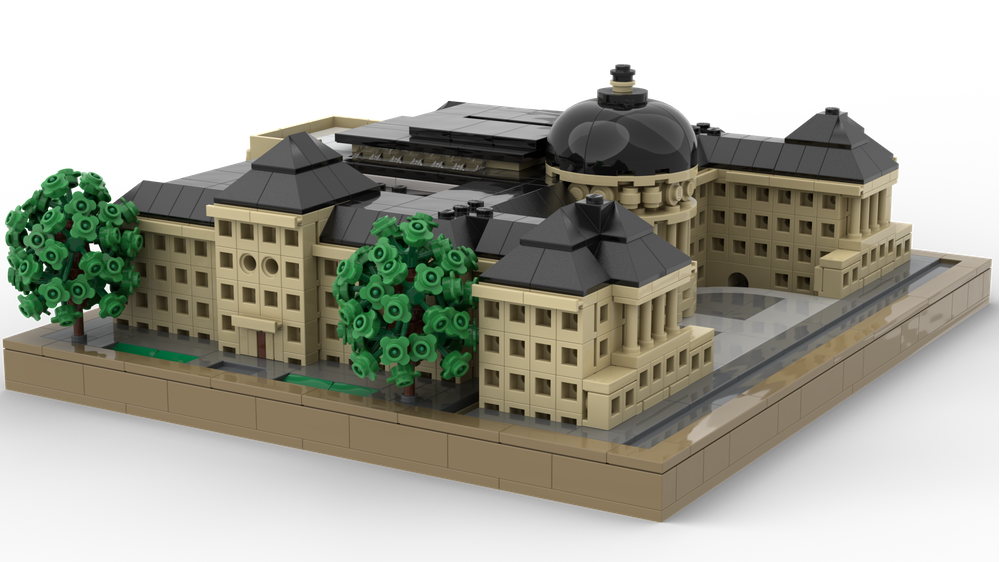 LEGO MOC ETH Zürich by SimBi | Rebrickable - Build with LEGO
