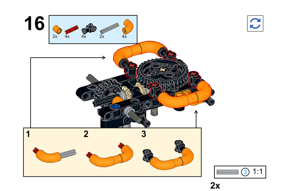 Lego Moc Zero Turn Mower By Thirdwigg Rebrickable Build With Lego