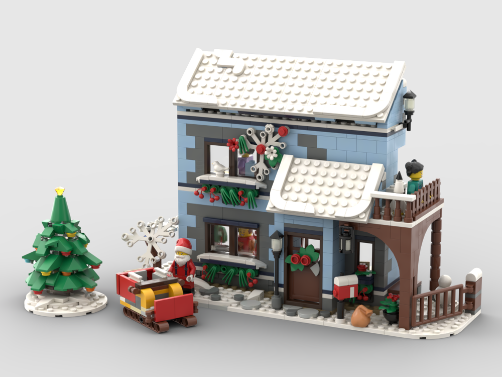 LEGO MOC Sweet Family Home by kevinbrickfr | Rebrickable - Build with LEGO