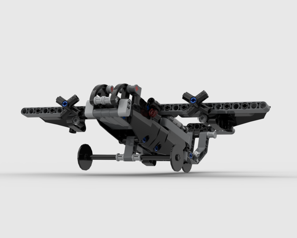 Lego Moc Airplane 42046 Alternative By Erikgs Rebrickable Build