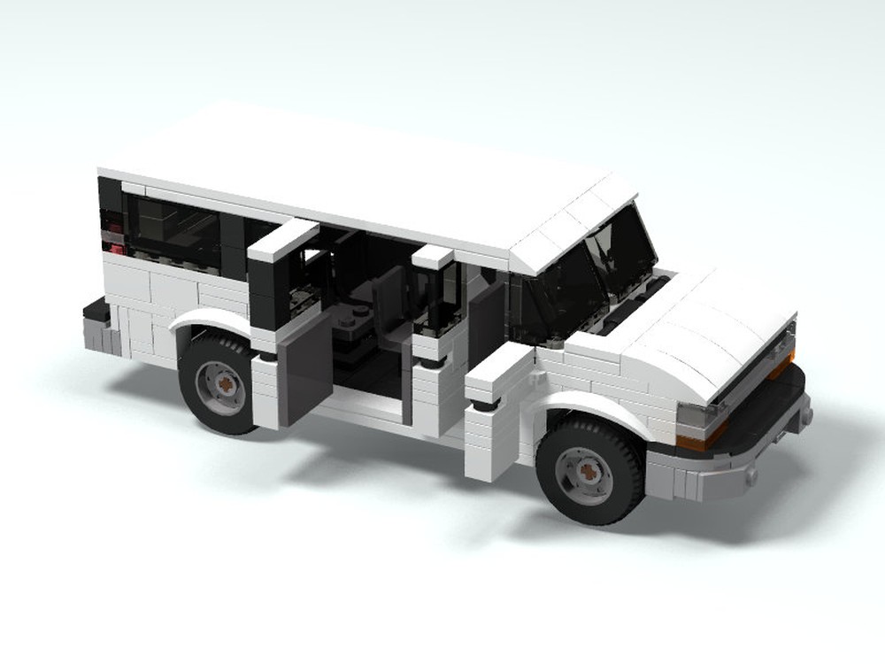 LEGO MOC 2004 Chevy Express Passenger Van by Turbo8702 | Rebrickable ...