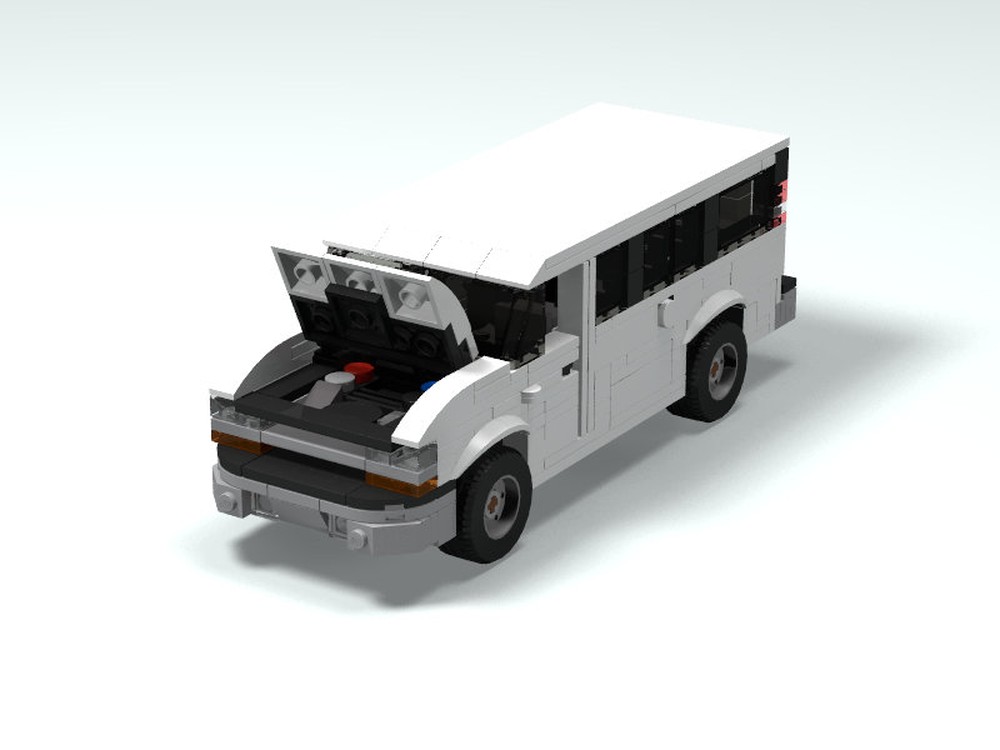LEGO MOC 2004 Chevy Express Passenger Van by Turbo8702 | Rebrickable ...