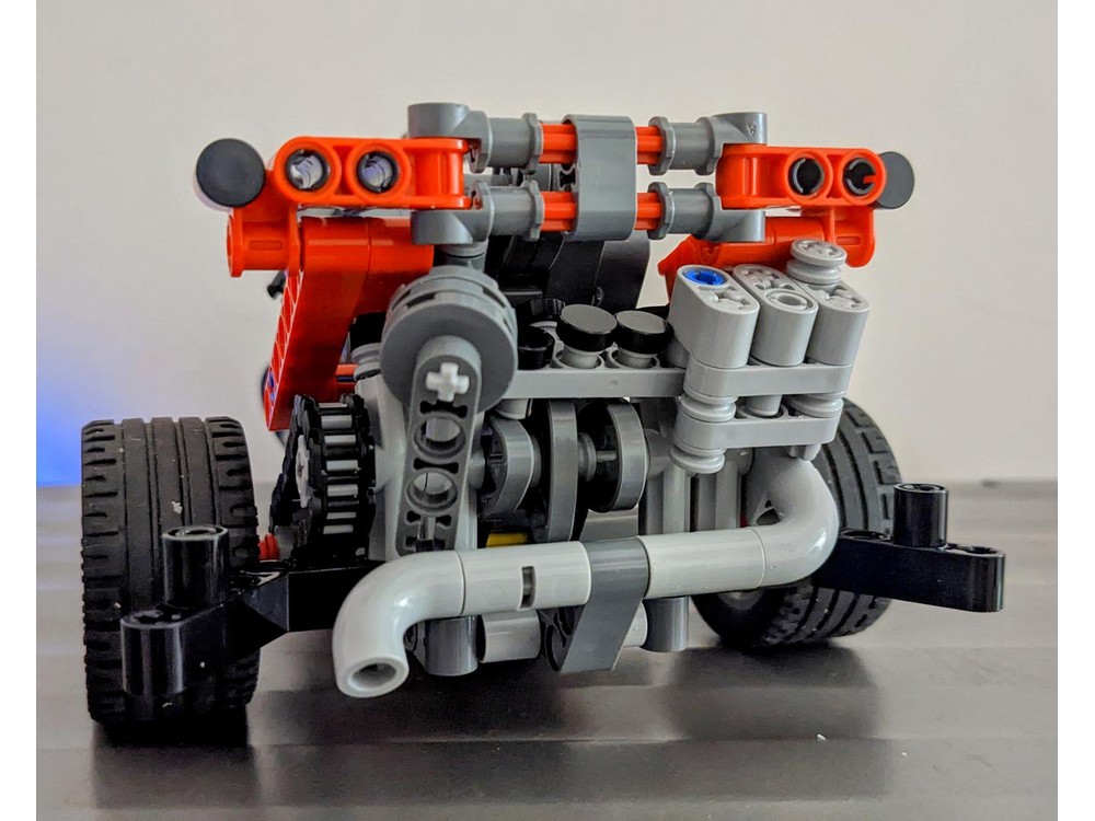 LEGO MOC 42132 - Trike V6 by Fabio_BrickintheWall | Rebrickable - Build ...
