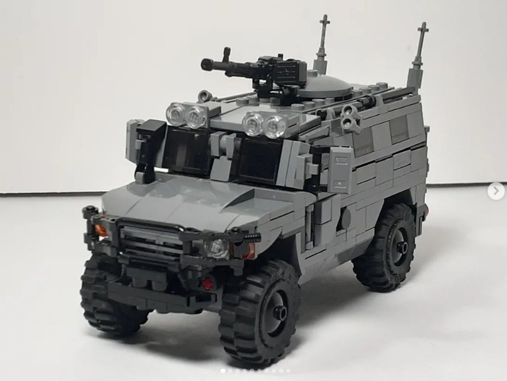 LEGO MOC Lego GAZ Tigr by casus_belli_bricks | Rebrickable - Build with ...