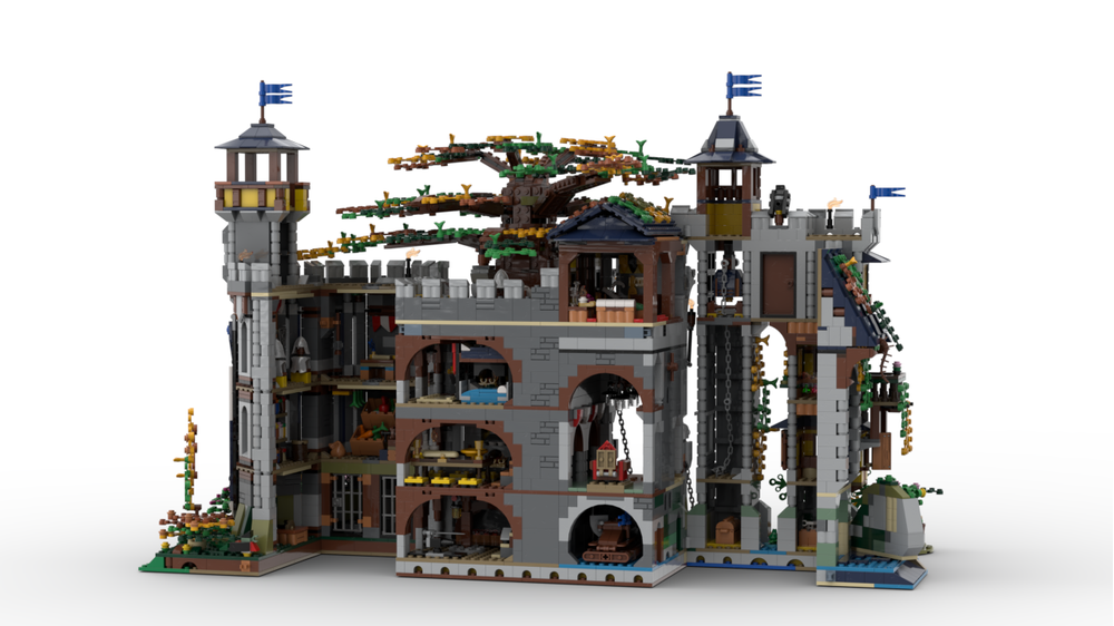 LEGO MOC Tree of Life Castle by mgBricks | Rebrickable - Build with LEGO