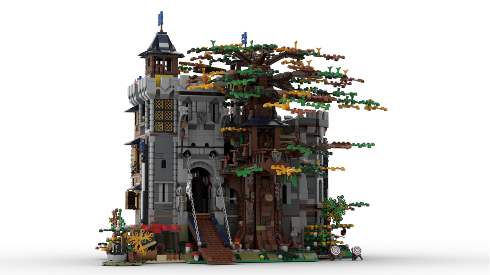 LEGO MOC Tree of Life Castle by mgBricks | Rebrickable - Build with LEGO