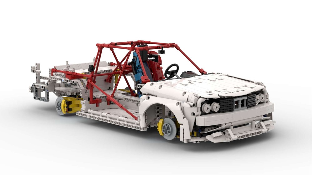 Lego Moc Bmw M3 E30 By Drower Rebrickable Build With Lego