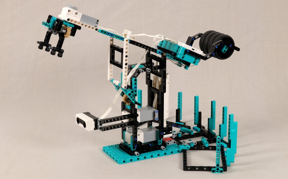 LEGO MOC Robot Arm by JKBrickworks | Rebrickable - Build with LEGO